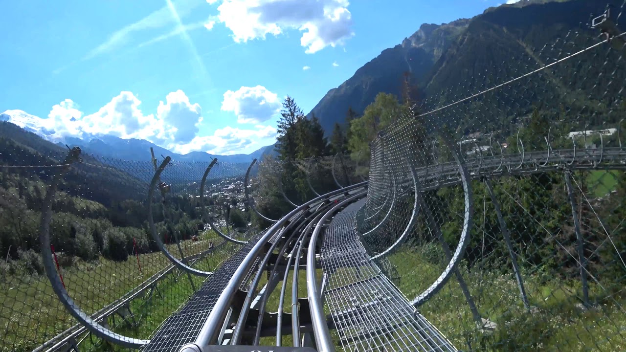 Chamonix Luge Alpine Coaster - YouTube