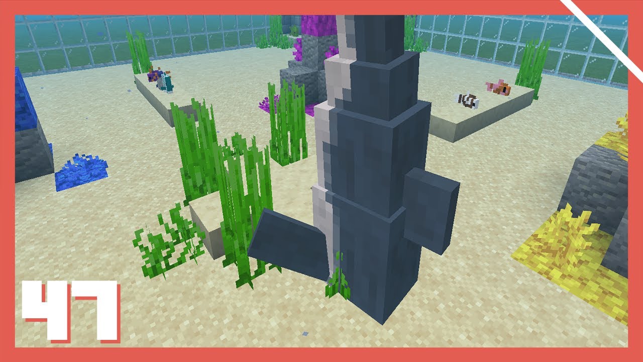 Crazy Sharks! Let's Build A Zoo In Minecraft! Episode 47 - YouTube