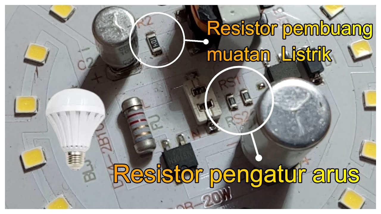 Belajar memahami Sistem kerja Led Ac - YouTube