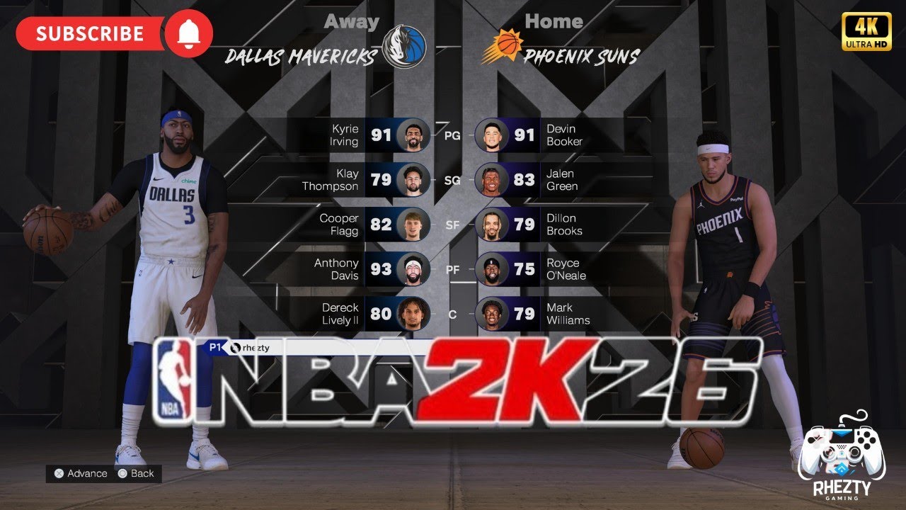 NBA 2K26 Dallas Mavericks Full Season | Game 54 (Dallas Mavericks ...