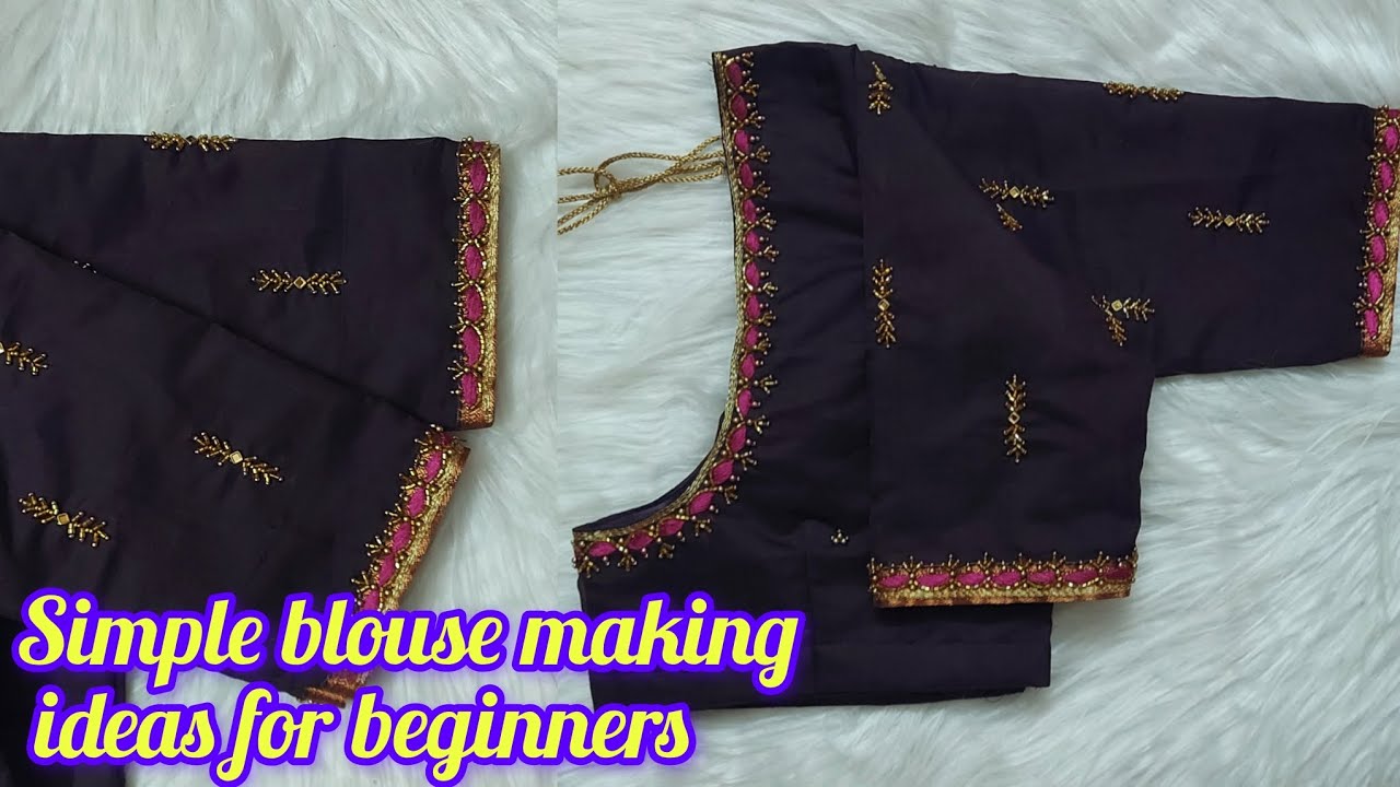 1000 to 2000 range blouse design making|Tips for beginners |step by ...