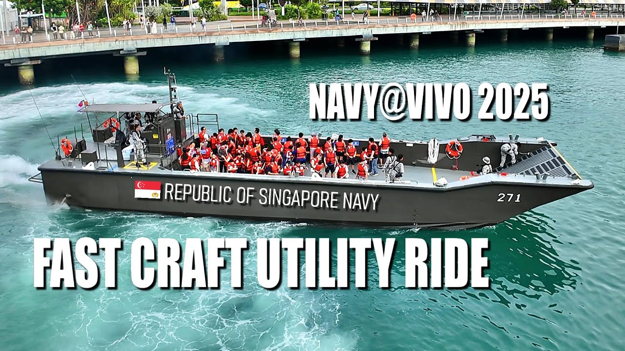 Exciting Fast Craft Utility Experience at Navy@Vivo 2025, Singapore 🇸🇬 ...