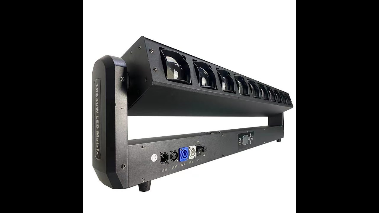 Barra LED 12X40W LED RGBW Dot Batten ZOOM Luce Con Pixel e Giochi ...