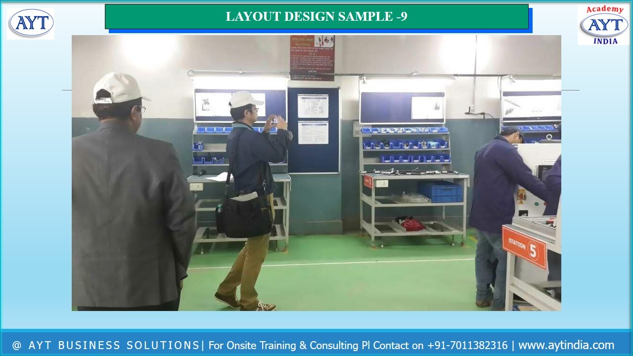 Shop Floor Layout Changes | Lean Manufacturing Layout | Examples ...