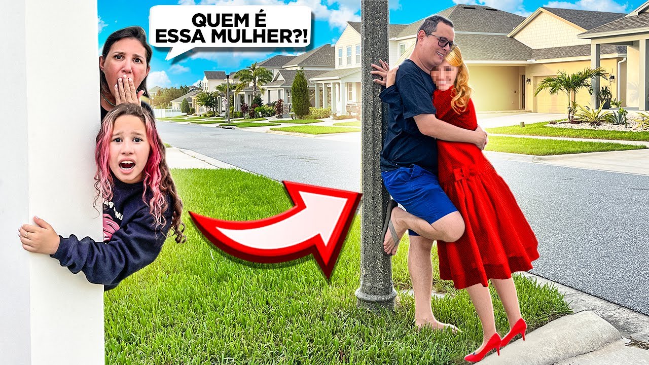Flagrei Meu Pai Com Outra Youtube