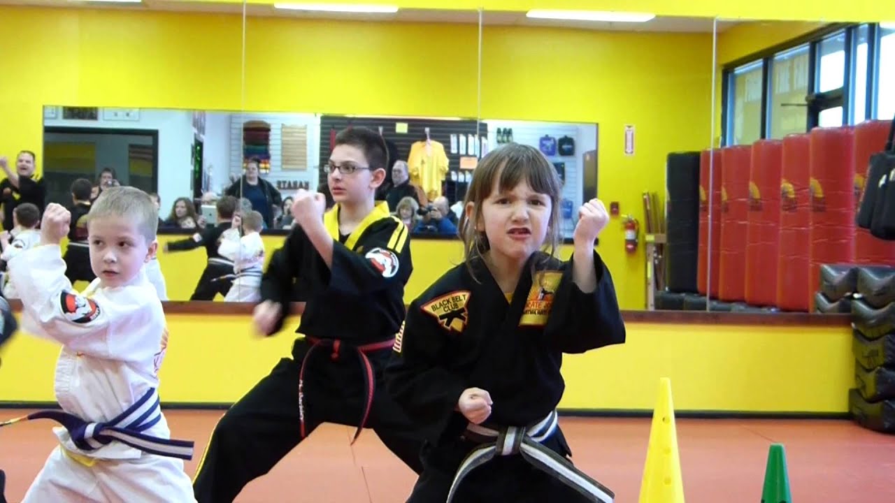 Kate's Red Belt Promotion Ceremony - YouTube