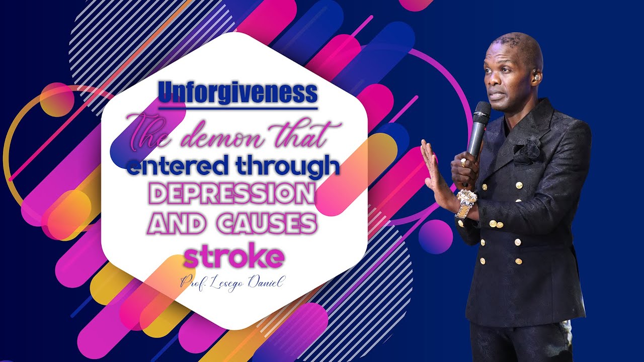 Unforgiveness (The demon that entered through depression and causes ...