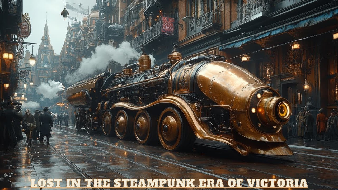 Time Travel: The Steampunk Era of Victoria.#victoria #steampunk #Time ...