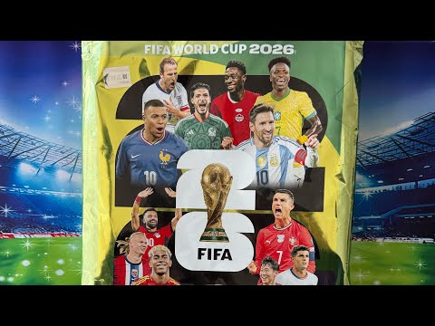 Fifa World Cup 2026 Panini Adrenalyn XL Başlangıç Paketi / 2 Paket Açılış #1