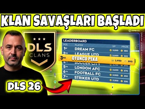 DLS 26 KLAN SAVAŞLARI BAŞLADI ! - DREAM LEAGUE SOCCER 2026