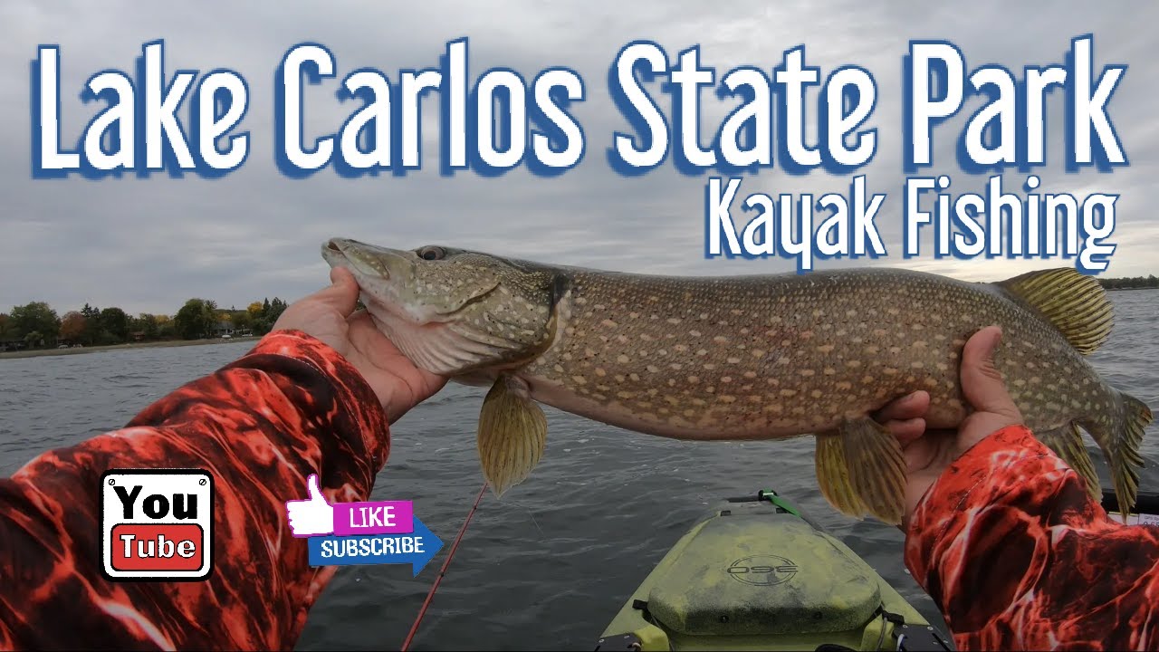 Lake Carlos State Park Kayak Fishing | Alexandria MN | Bass Pike ...