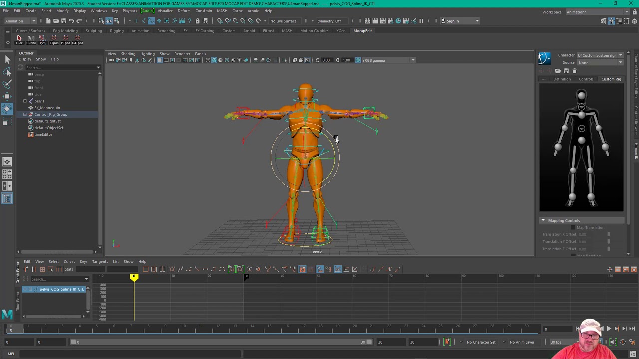 04 Human IK Custom Rig - YouTube