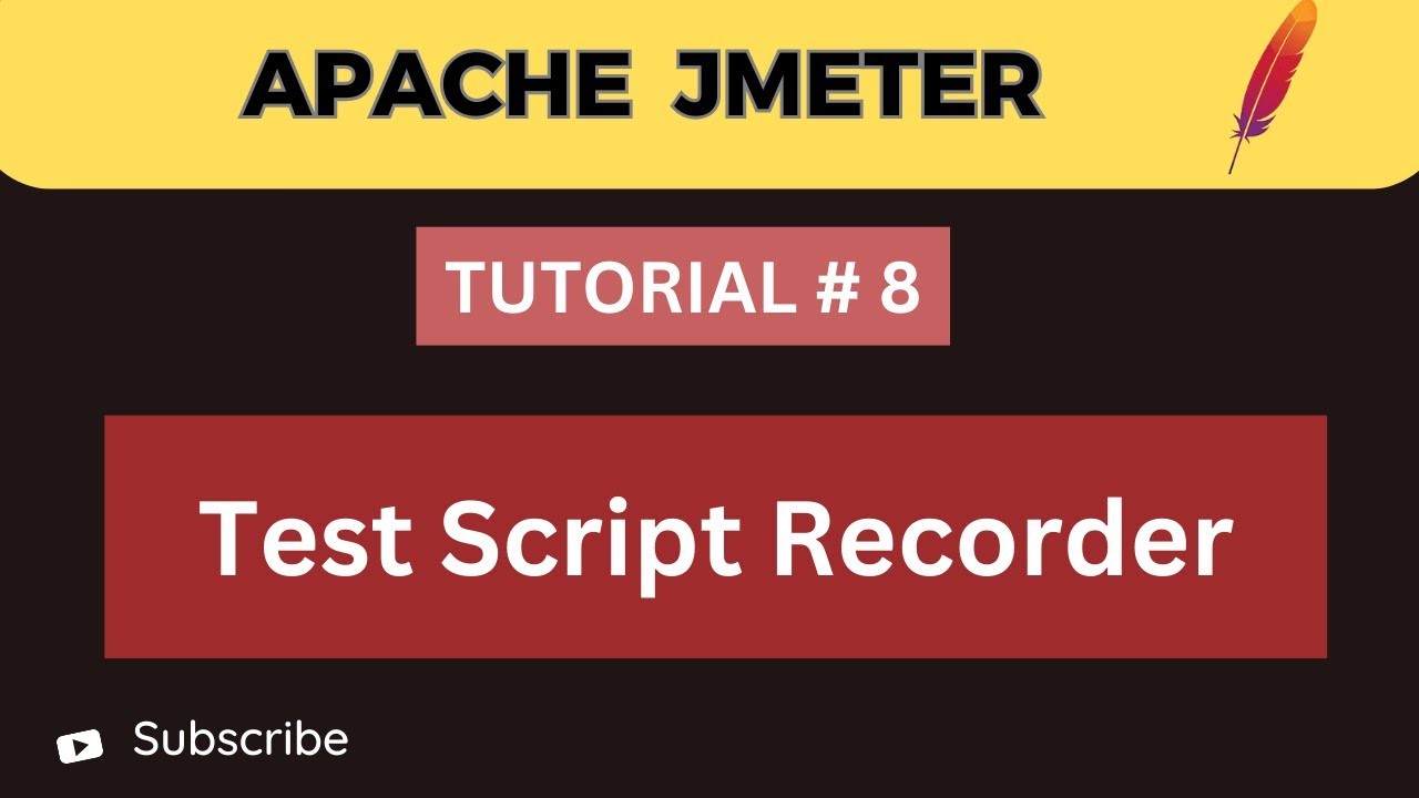 Jmeter Tutorial 8 How To Record Test In Jmeter Test Script Recorder 9741