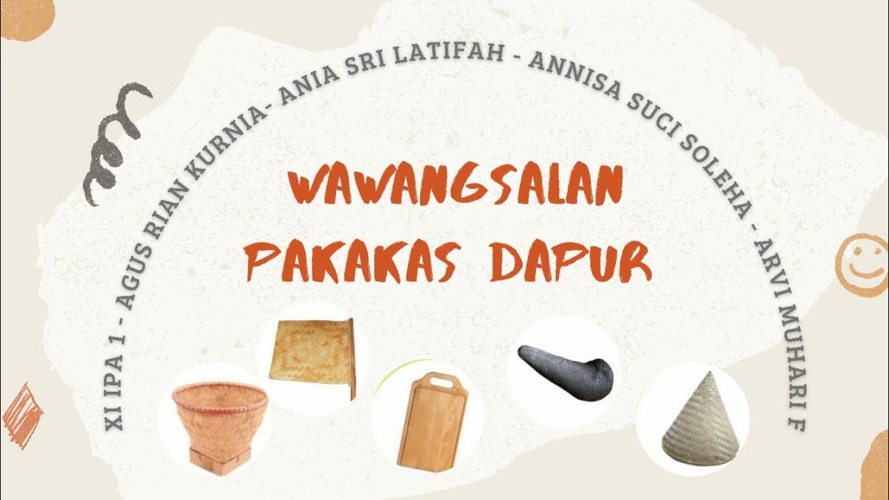 Wawangsalan Pakakas Dapur - Kelompok 1 - YouTube