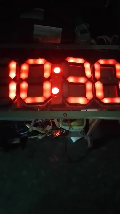 homemade digital clock ... #arduino #electronics #diy #shorts #arduinoproject #led - YouTube