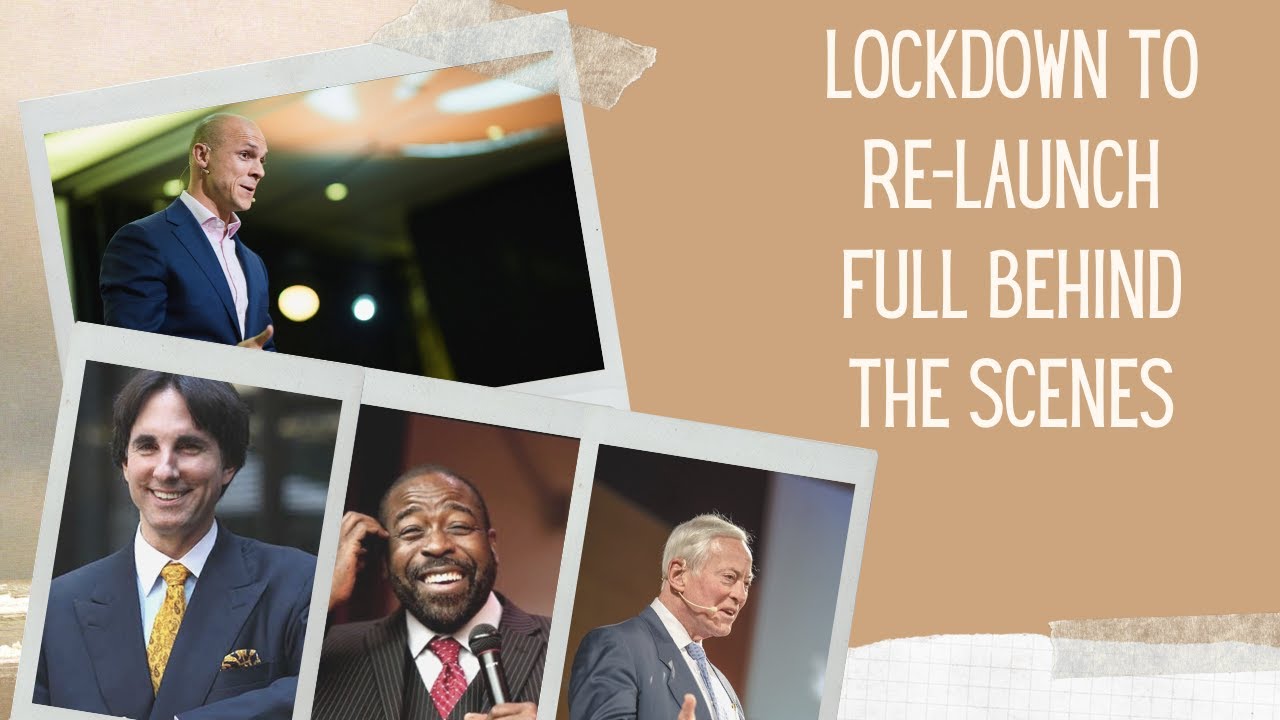 Lockdown To Re-launch Behind The Scenes | Ryan Rieder | Les Brown ...