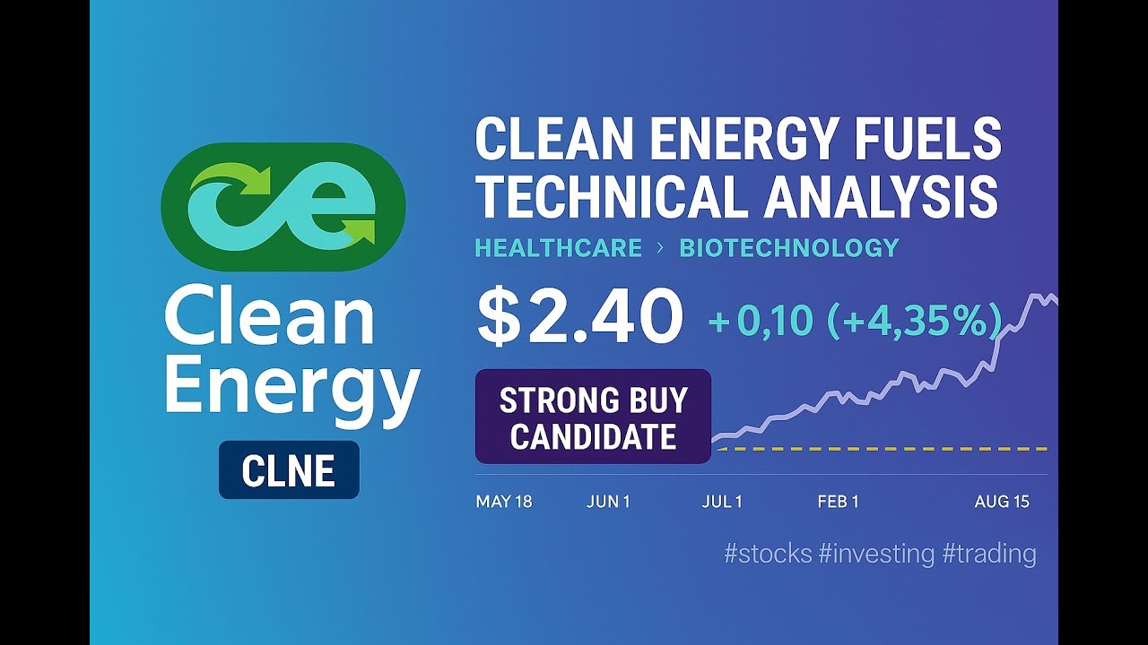 $CLNE – Clean Energy Fuels technical analysis $CLNE #clne - YouTube