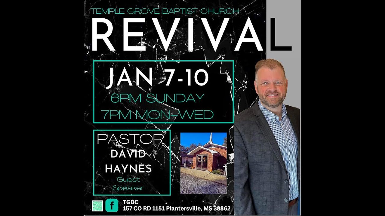 Winter Revival with Dr. David Haynes Night 1 - YouTube