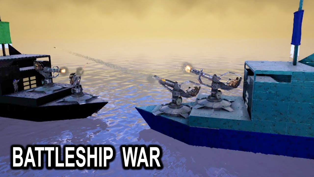 ARK BATTLESHIP WAR EVENT!! Blow Each Other Up & More !! Ark Survival ...