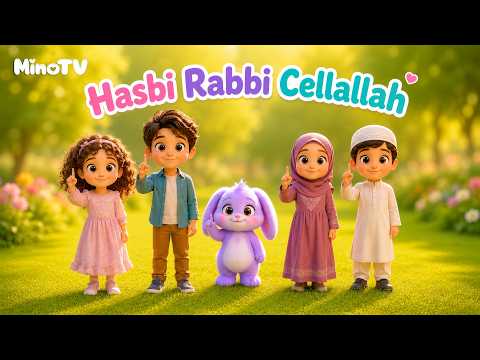 Hasbi Rabbi Cellallah ☝️ Çocuk İlahileri | MinoTV