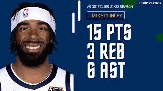 Mike Conley vs Memphis Grizzlies | 28.1.2022 by @Hoop Station - eDayFm