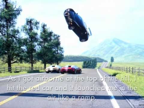 My Greatest Gran Turismo crash ever - YouTube