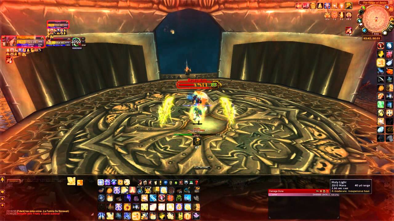 Heroic Forge of Souls - Bronjahm Solo, Ret Paladin [WoW] - YouTube