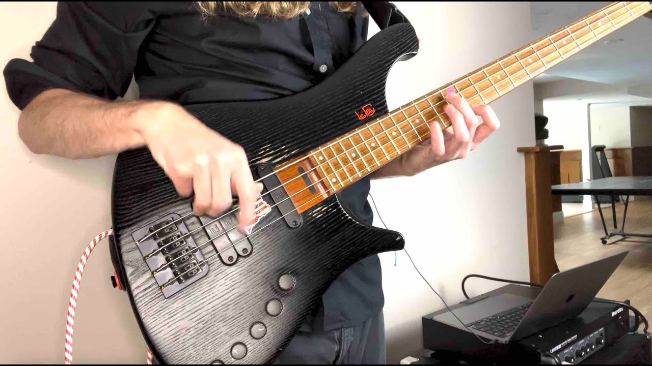 SUPER FAST CLASSICAL PIECE Written for Electric Bass - YouTube