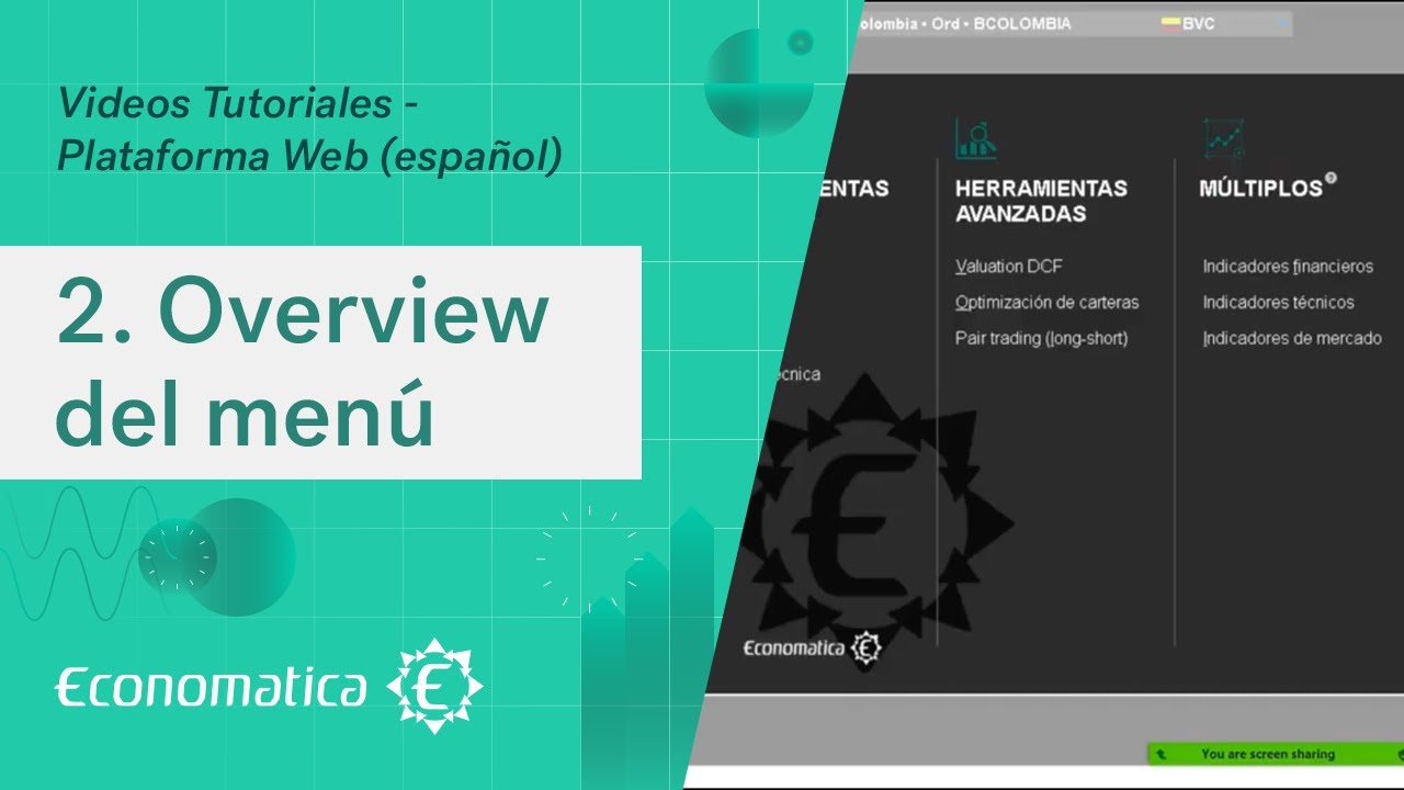 Overview del Menú - YouTube