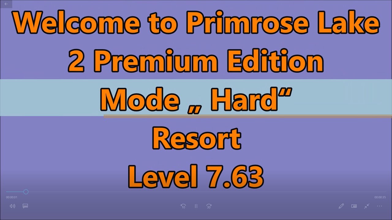 Welcome to Primrose Lake 2 Resort Level 63 - YouTube
