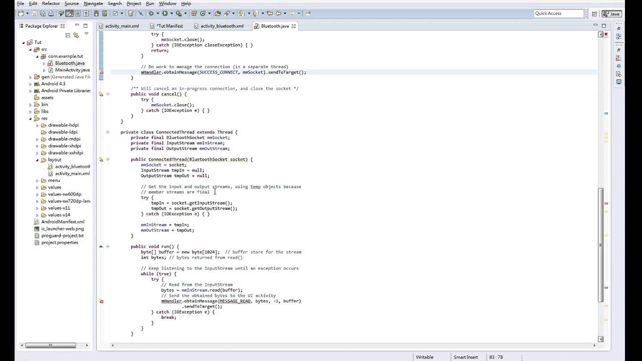 How To Part 3 Android Arduino Android Bluetooth Real Time Graph Youtube