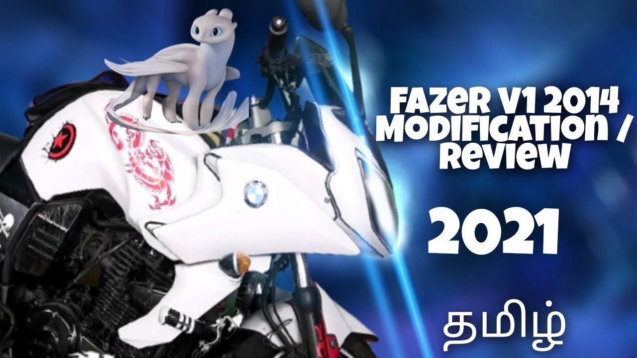 Fazer V1 153cc Modification | Tamil | Review |2021 - YouTube