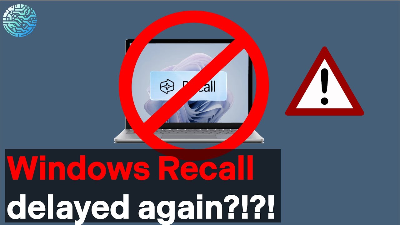 Windows Recall Delayed Again – Is it a good idea? - YouTube