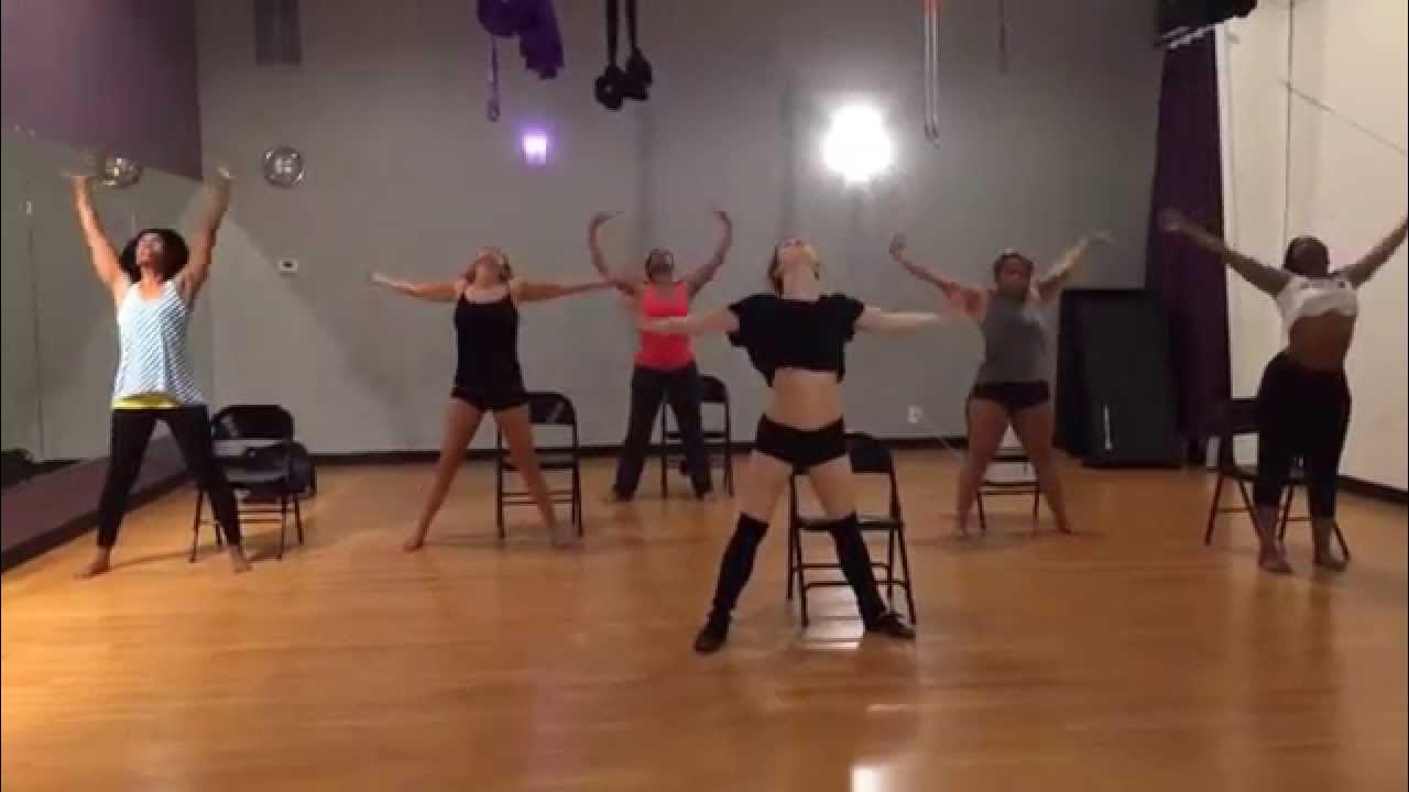 Exotic Chair Dance Routine 4-8-2015 (part 1) - YouTube