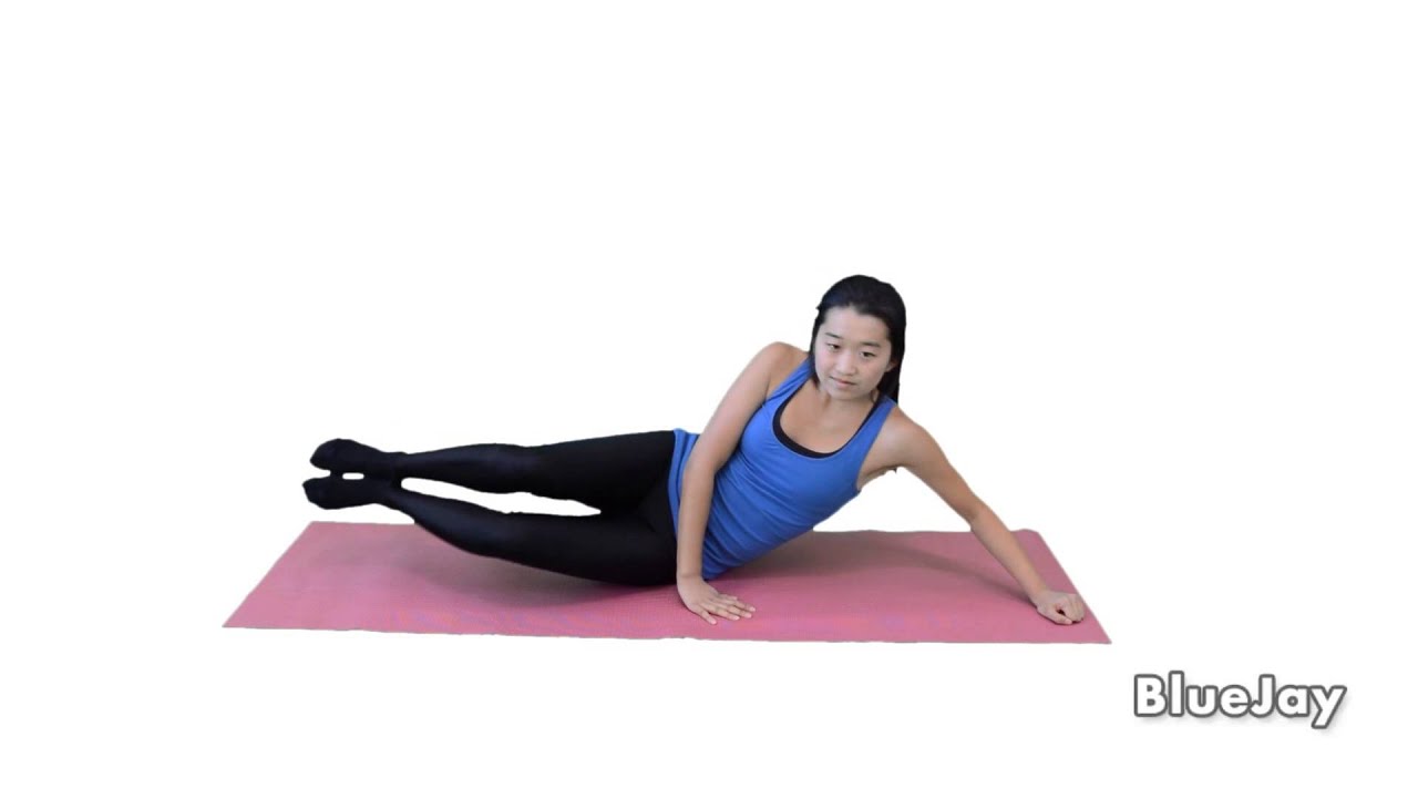 208 Side Butterfly Crunch - YouTube
