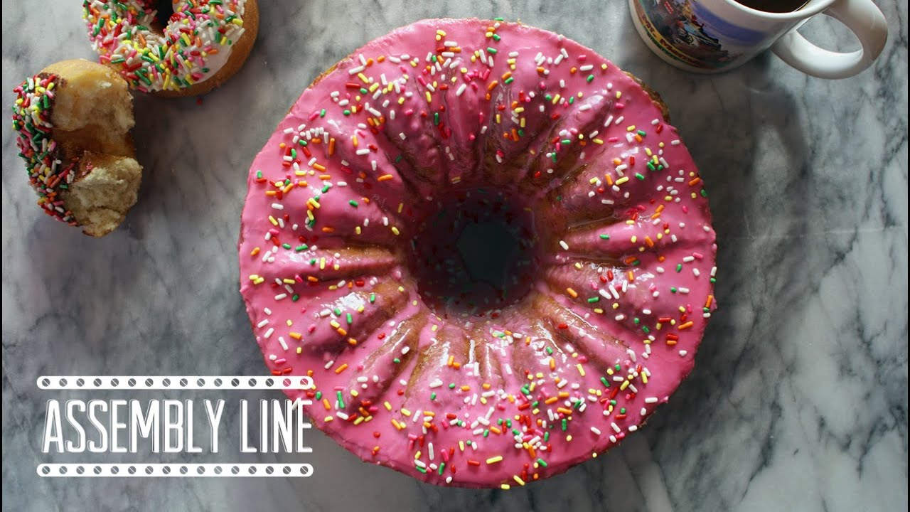 Donut Bread Pudding | Assembly Line - YouTube