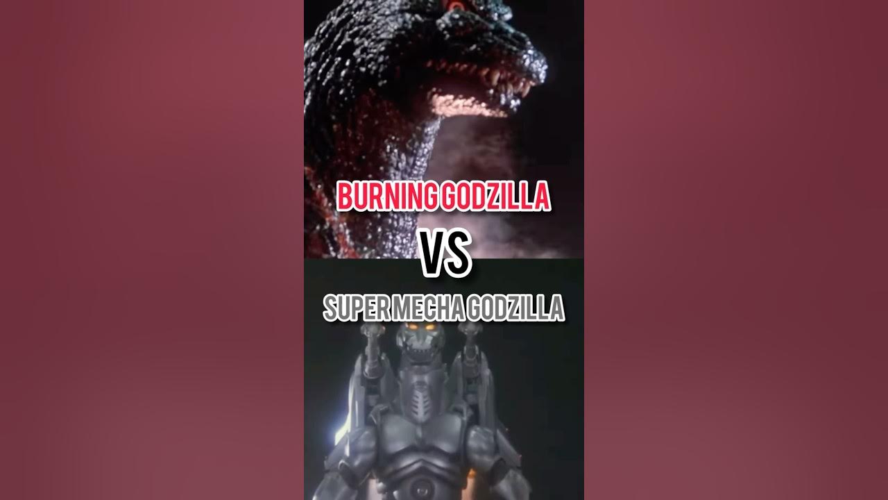 Burning Godzilla (1995) vs Super Mecha Godzilla (1993) my opinion #godzilla #mechagodzilla - YouTube