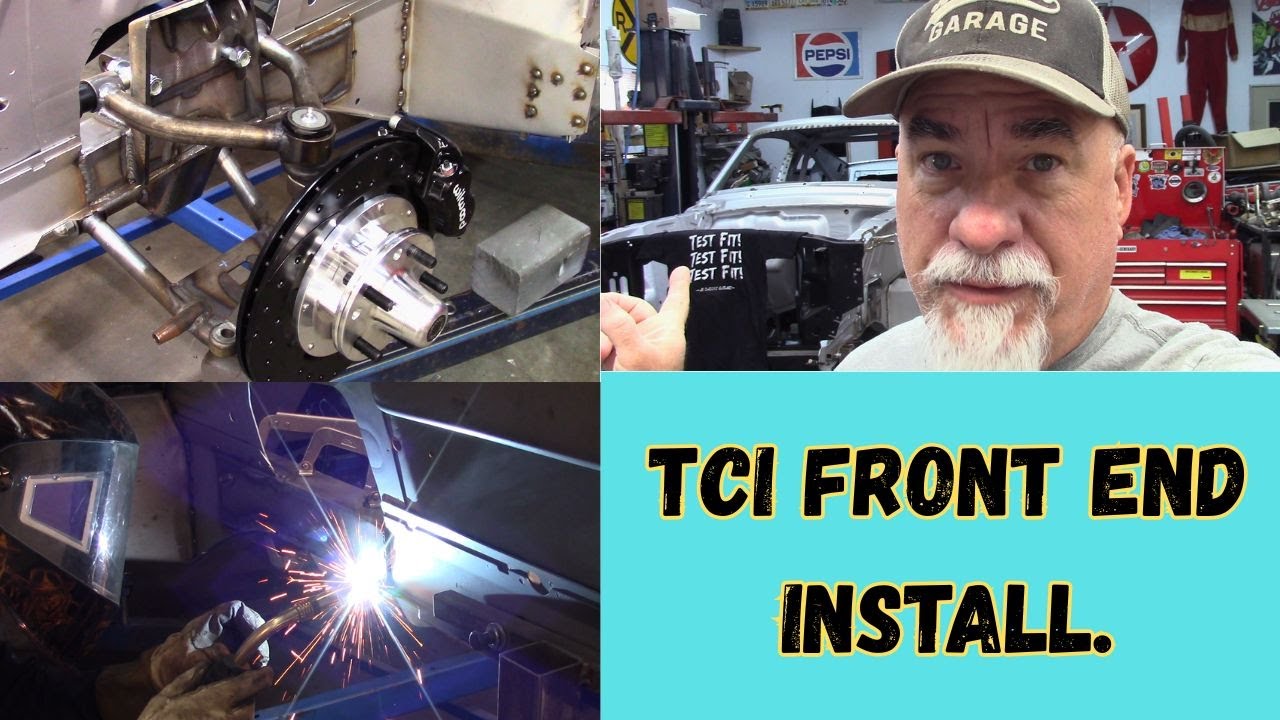TCI front suspension install. 68 Mustang fastback. Fangled 16. #mustang ...