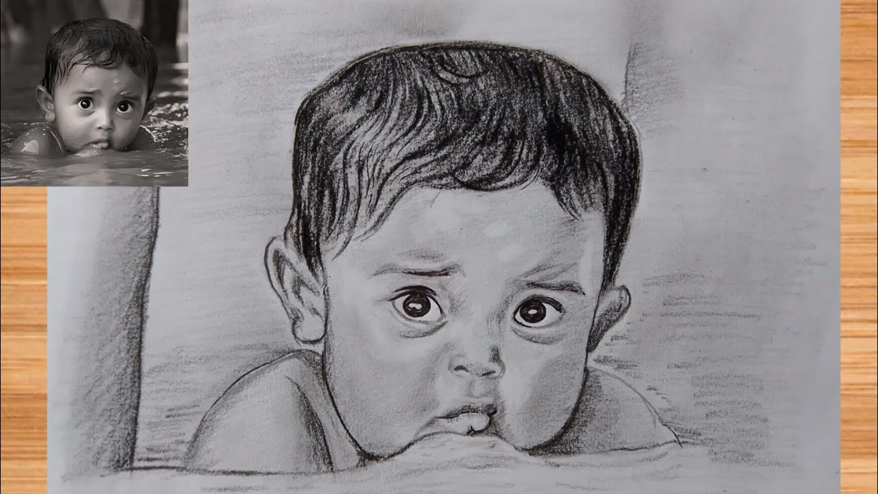 Boy face pencil sketch / How to draw a boy step by step / How to Draw ...