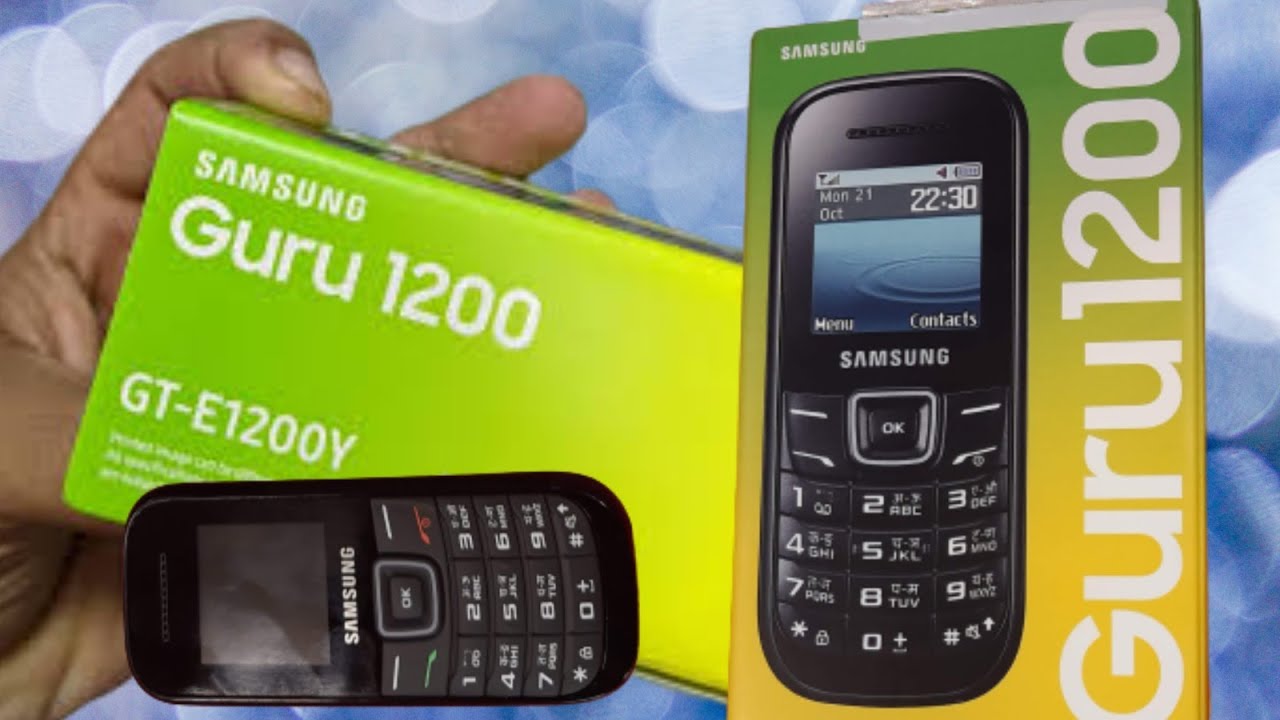 Samsung Guru E1200 Unboxing & Review | सैमसंग गुरु 1200 | SAMSUNG Guru ...