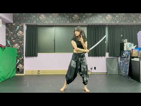 LADY SAMURAI'S sword dance. #neyo #ladysamurai #剣舞 - YouTube