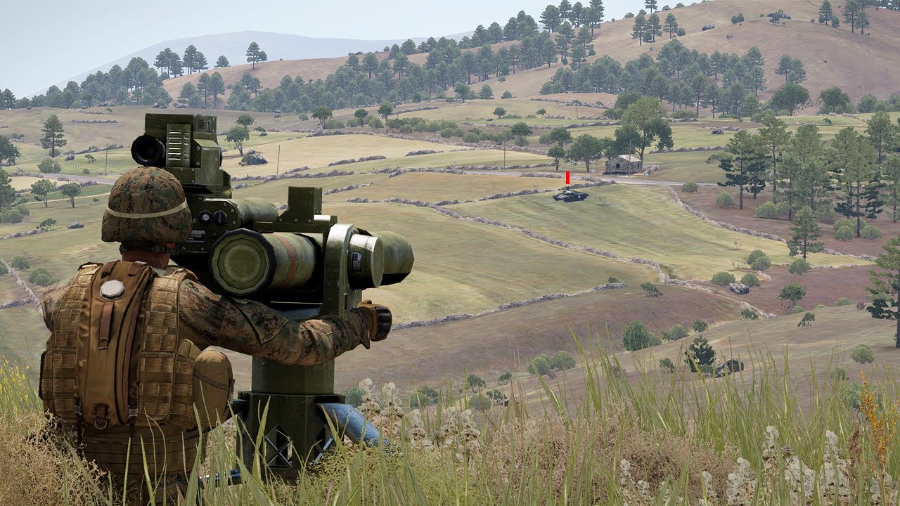 METIS Missle Launcher Destroys Multiple Russian Tanks | ARMA 3: Milsim ...