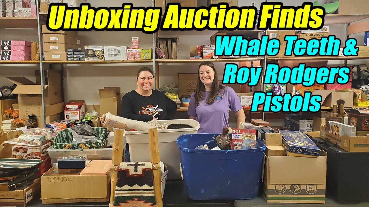Unboxing Amazing and unique Auction items - All the items are really ...