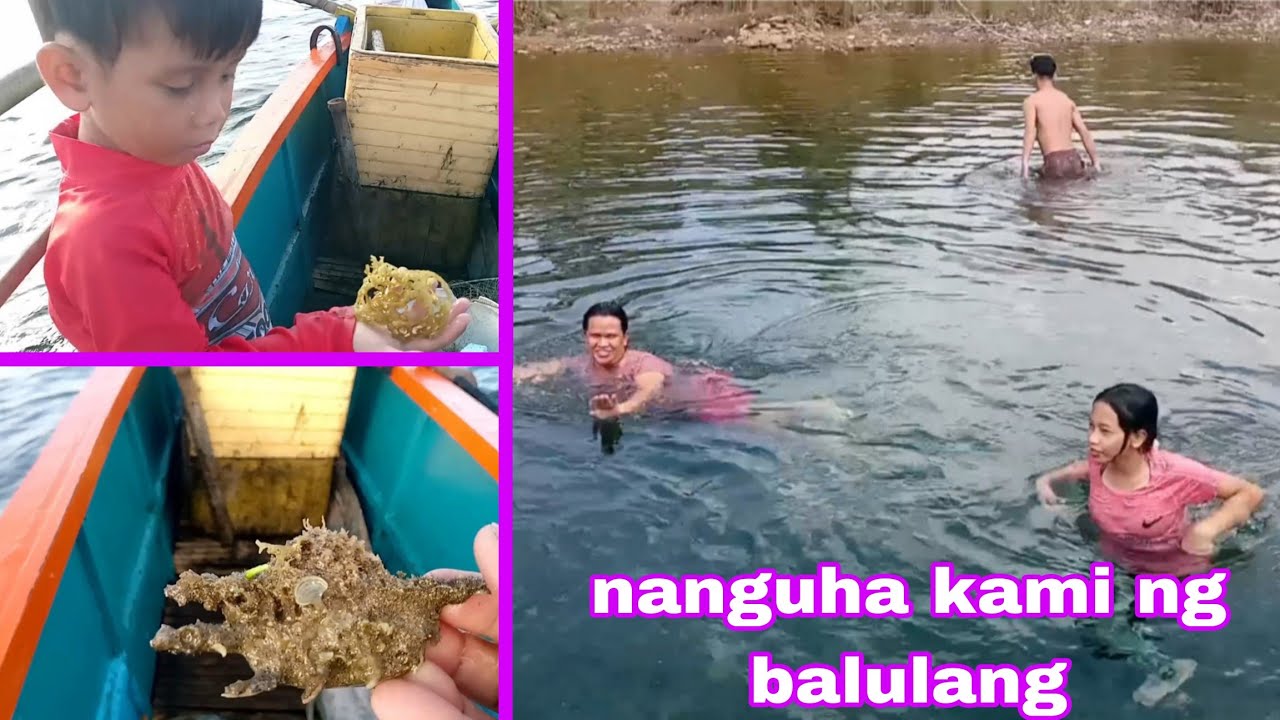 Nanguha kami ng balulang | Sinamahan namin sila Melot maligo sa ilog ...