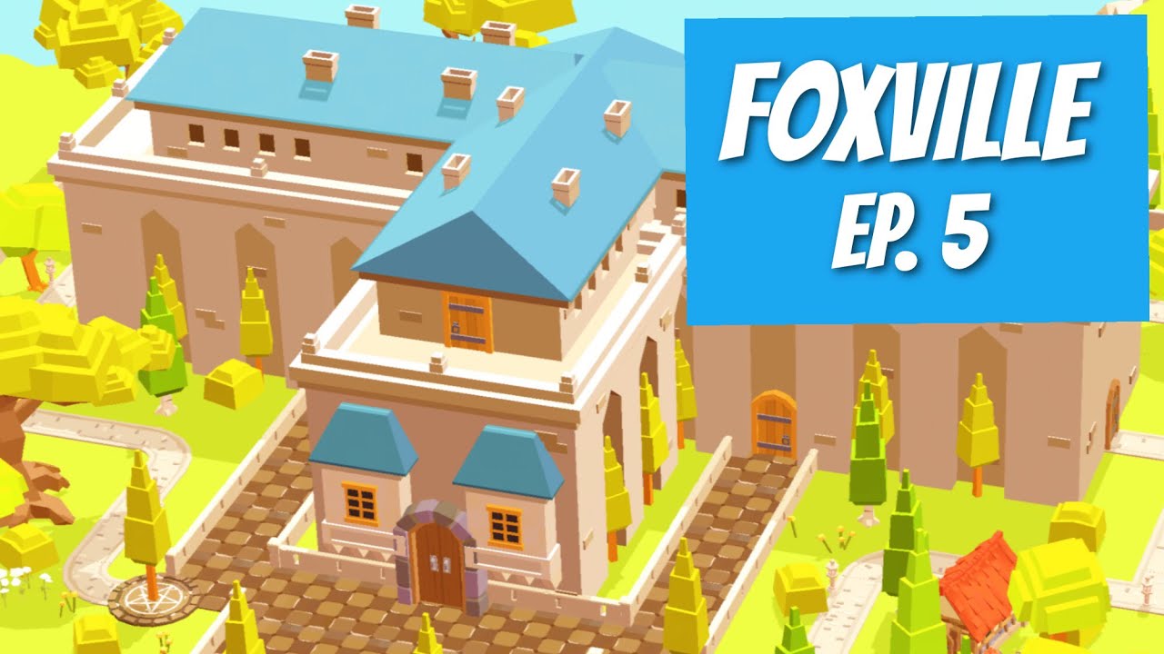 FoxVille Episode 5 | the Town Hall | Pocket Build Collaboration - YouTube
