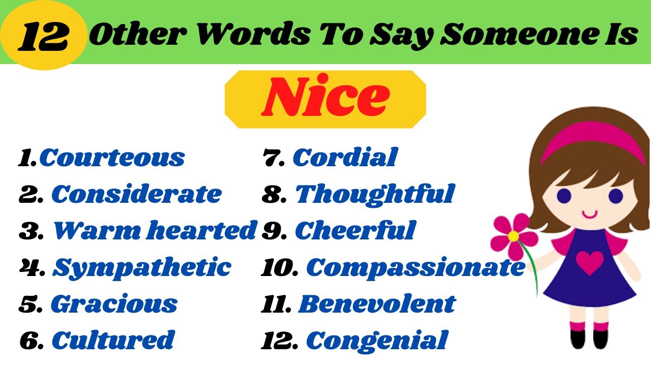 12 Ways To Say Someone Is Nice English Vocabulary Lessons Urdu 12-ways-to-say-someone-is-nice-english-vocabulary-lessons-urdu