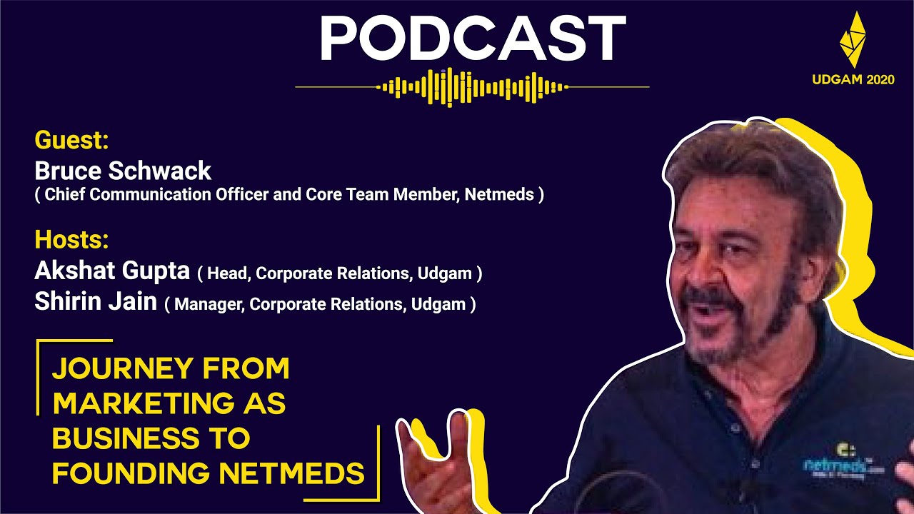 Journey From Marketing As Business To Founding Netmeds. - YouTube