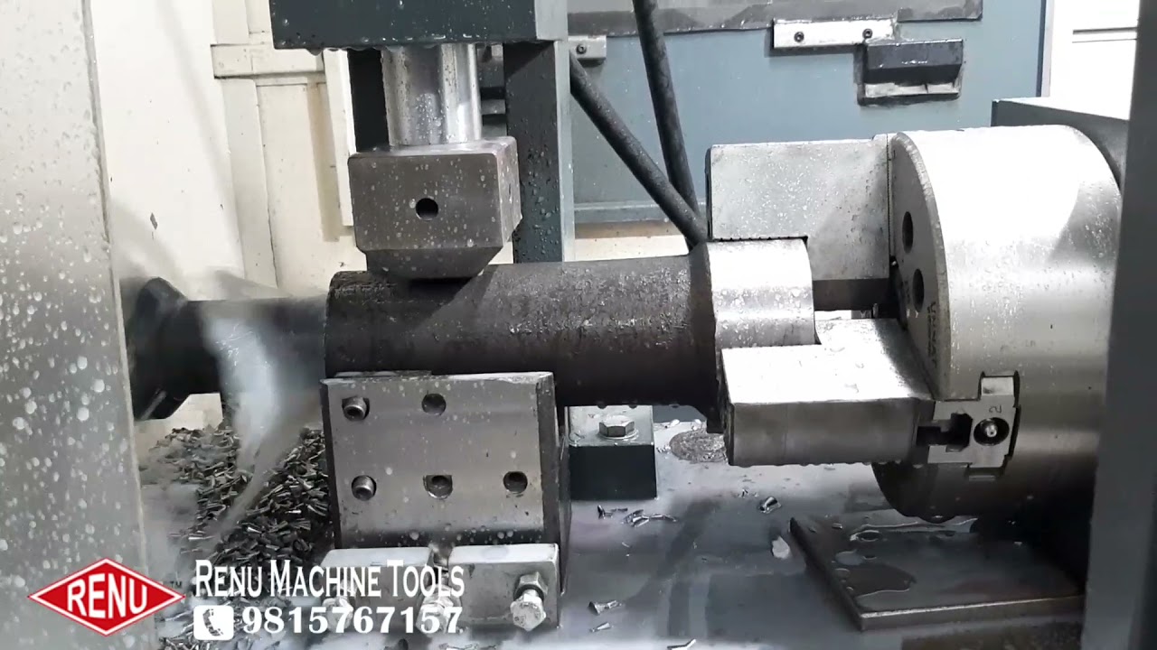 #CNC Heavy U-Drilling Machine for Sleeve - YouTube