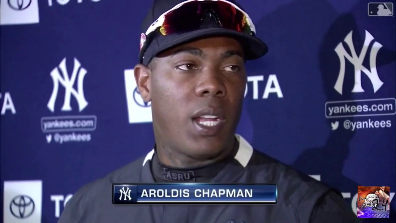 MLB Chapman On Altuve Homer - YouTube