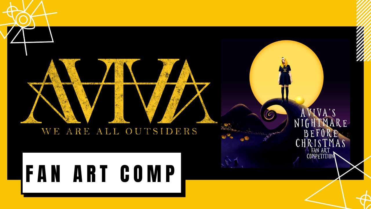 AViVA - NIGHTMARE BEFORE XMAS FANART COMPETITION - YouTube